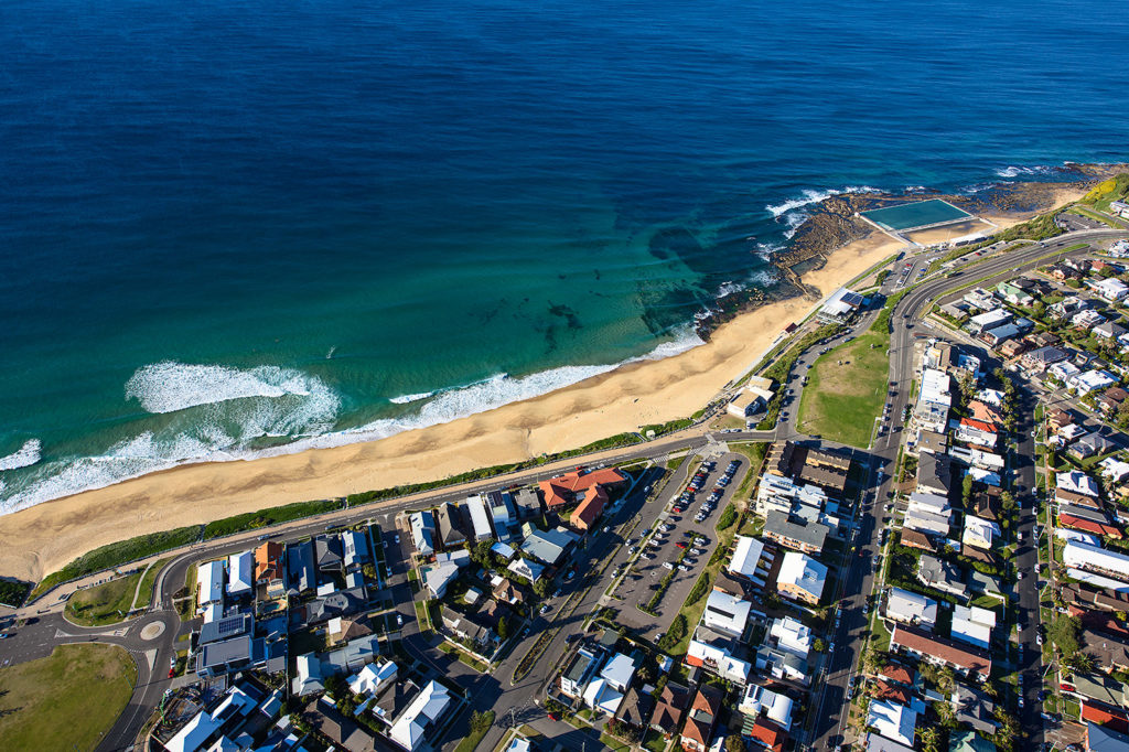 Merewether Aerial ii - | Fine Art Landscape Photography