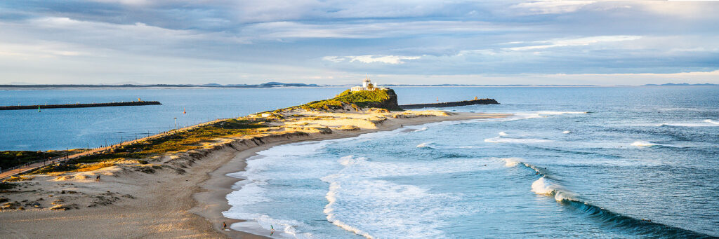Nobbys Beach, Nobbys Breakwall - | Fine Art Landscape Photography