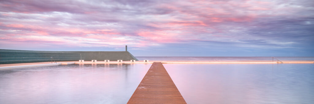Ocean Baths Pastels - | Fine Art Landscape Photography