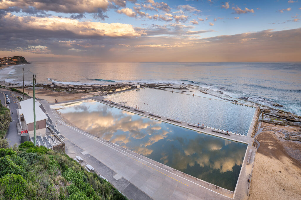 Surreal Merewether Baths - | Fine Art Landscape Photography