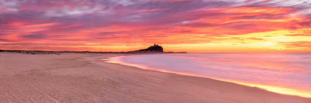 Nobbys Beach, Nobbys Breakwall - | Fine Art Landscape Photography